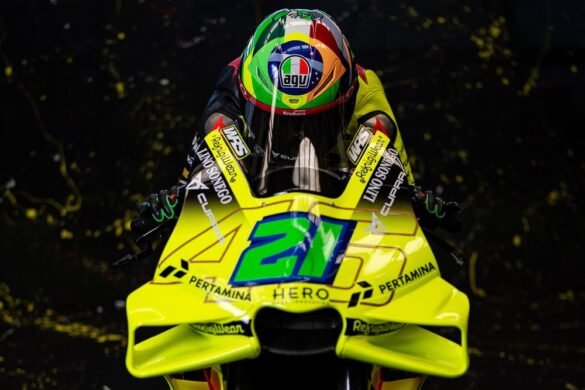 Equipe VR46 de Valentino Rossi apresenta a moto de MotoGP 2026 em Roma ...